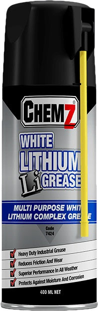 CHEMZ White Lithium Grease | Allfast Solutions - Allfast Solutions