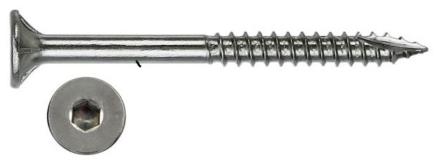 Decking Screw Bugle Hex Drive Stainless 316 (Wide Board) | Allfast ...